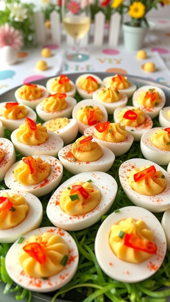 Easter Deviled Eggs Recipe